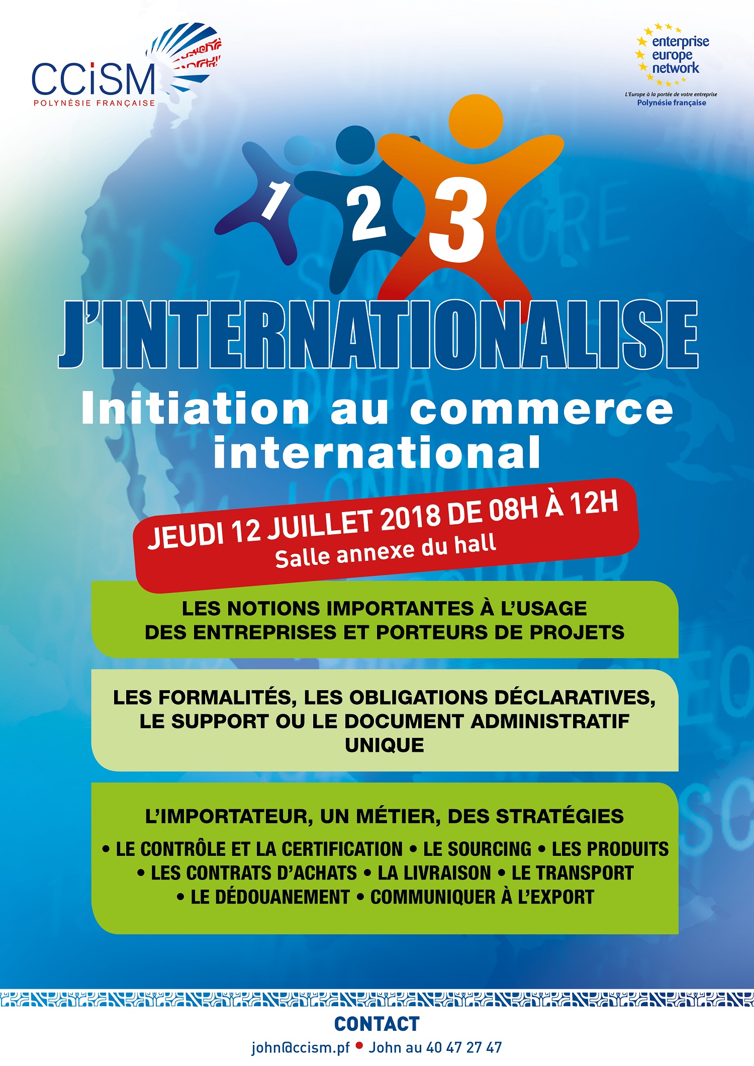1,2,3 j'internationalise : une initiation gratuite à l’import/export le ...