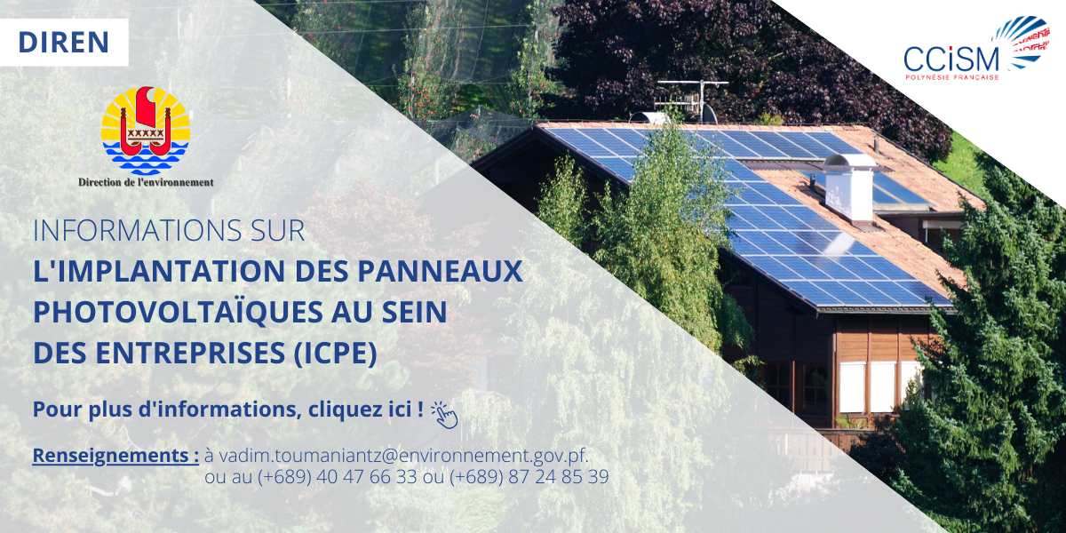 AVIS AUX ENTREPRISES - Informations sur l'implantation des panneaux ...